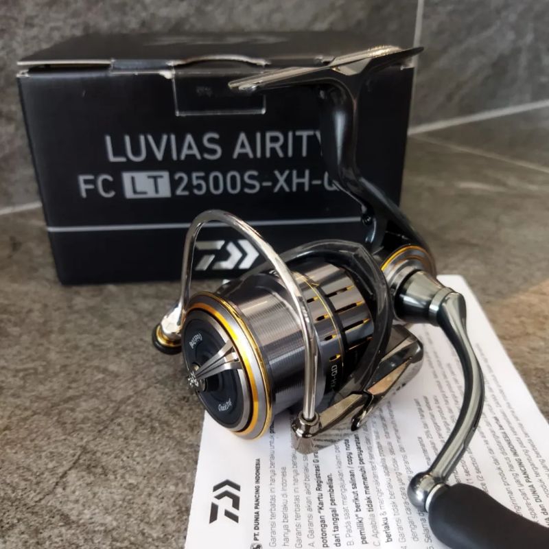 Jual Reel Daiwa LUVIAS AIRITY FC LT 2500S-XH | SPINNING | MADE IN JAPAN | Shopee Indonesia