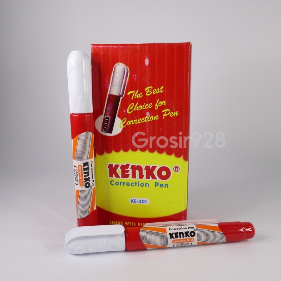 Jual Kenko Tip Ex Correction Pen KE-301 Original (1 PCS) / Kenko Tip X ...