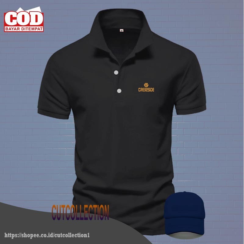 Jual GRATIS TOPI !!! Baju Kaos Polo Pria Lengan Pendek / Baju Kaos Cs ...