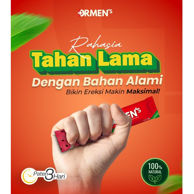 Jual Ecer 1 sachet Dr mens rasa semangka untuk stamina pria kuat ...