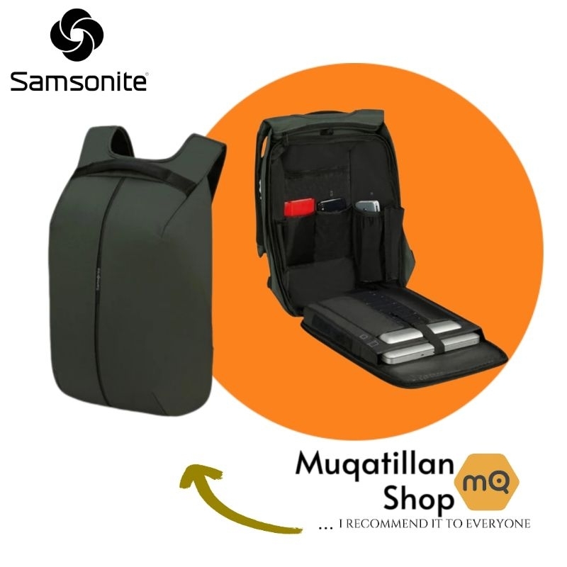 Jual Tas Samsonite Securipak Laptop 15.6 inch Kapasitas 16L | Shopee ...