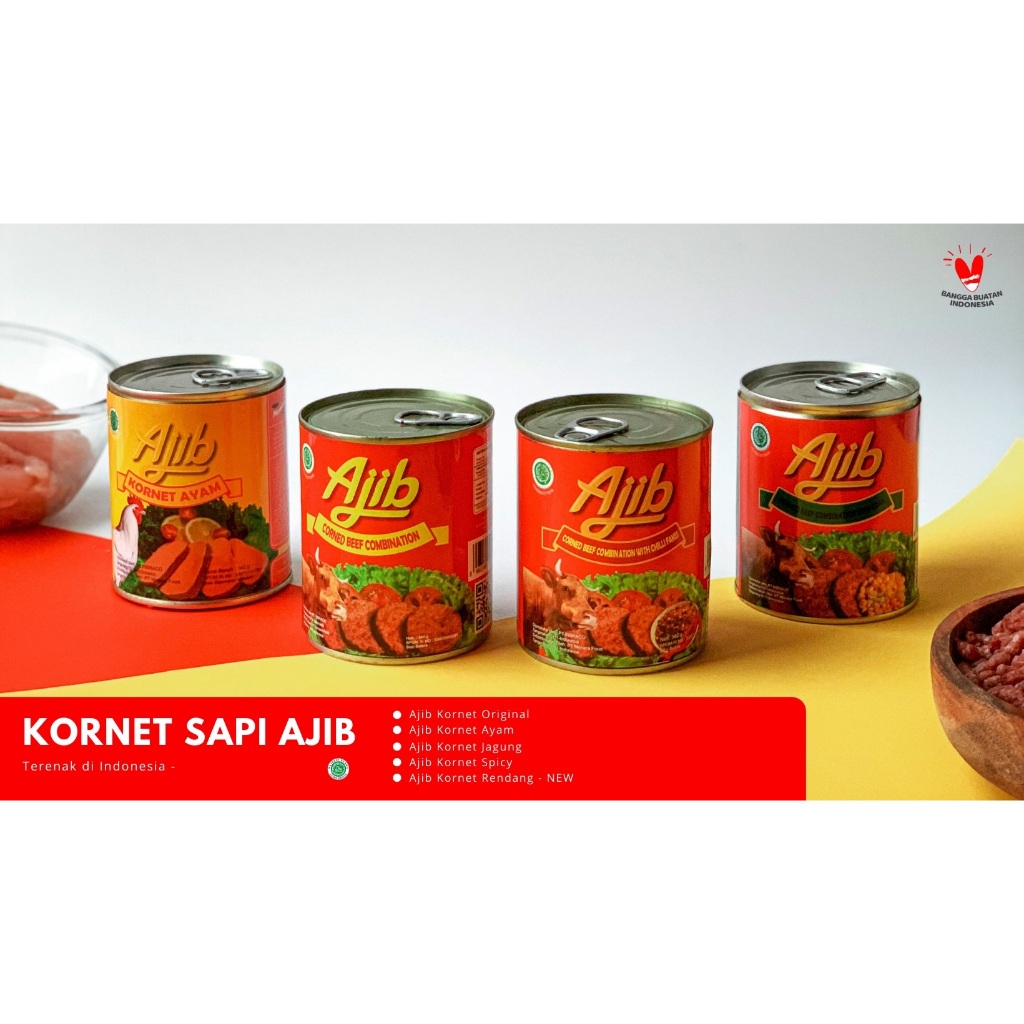 Jual Beef Meat Corned Canned / Sapi Kaleng Ajib 340 Gr Rasa Beef Corn ...
