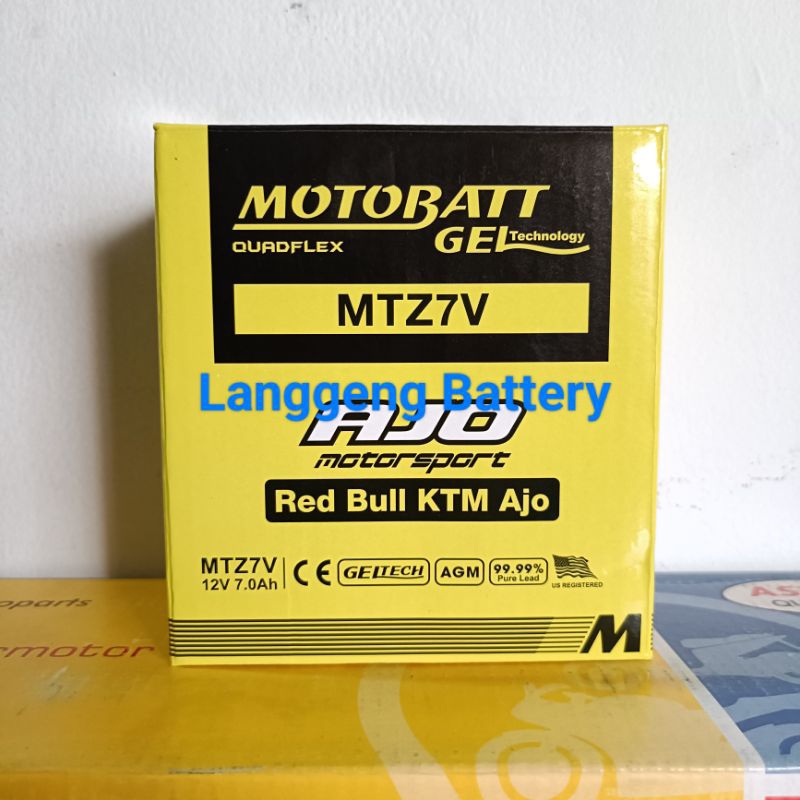 Jual Aki Motor Nmax, Aerox 155 MTZ7V Motobatt 12v / 7ah | Shopee Indonesia