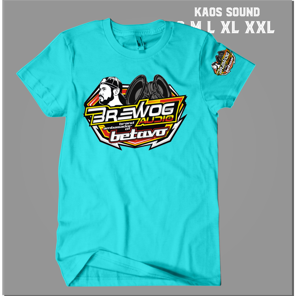 Jual KAOS BREWOG AUDIO SOUND SYSTEM | Shopee Indonesia