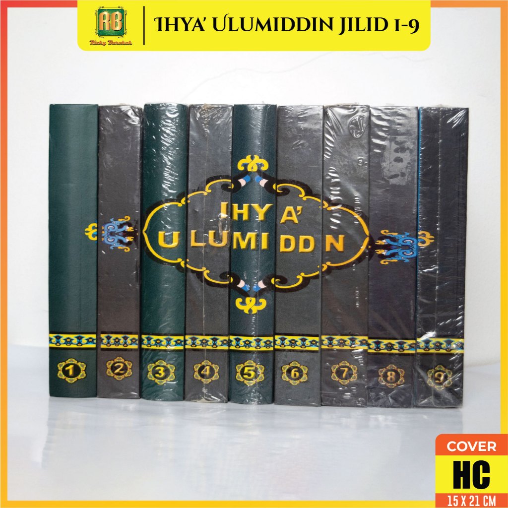 Jual Kitab Ihya Ulumuddin 9 jilid Asy Syifa Original Buku Ihya Ulumudin ...