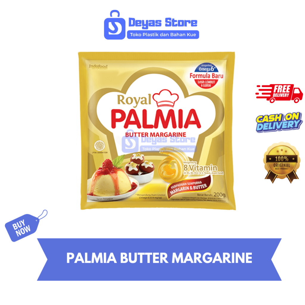 Jual ROYAL PALMIA BUTTER MARGARINE 200GR | Shopee Indonesia