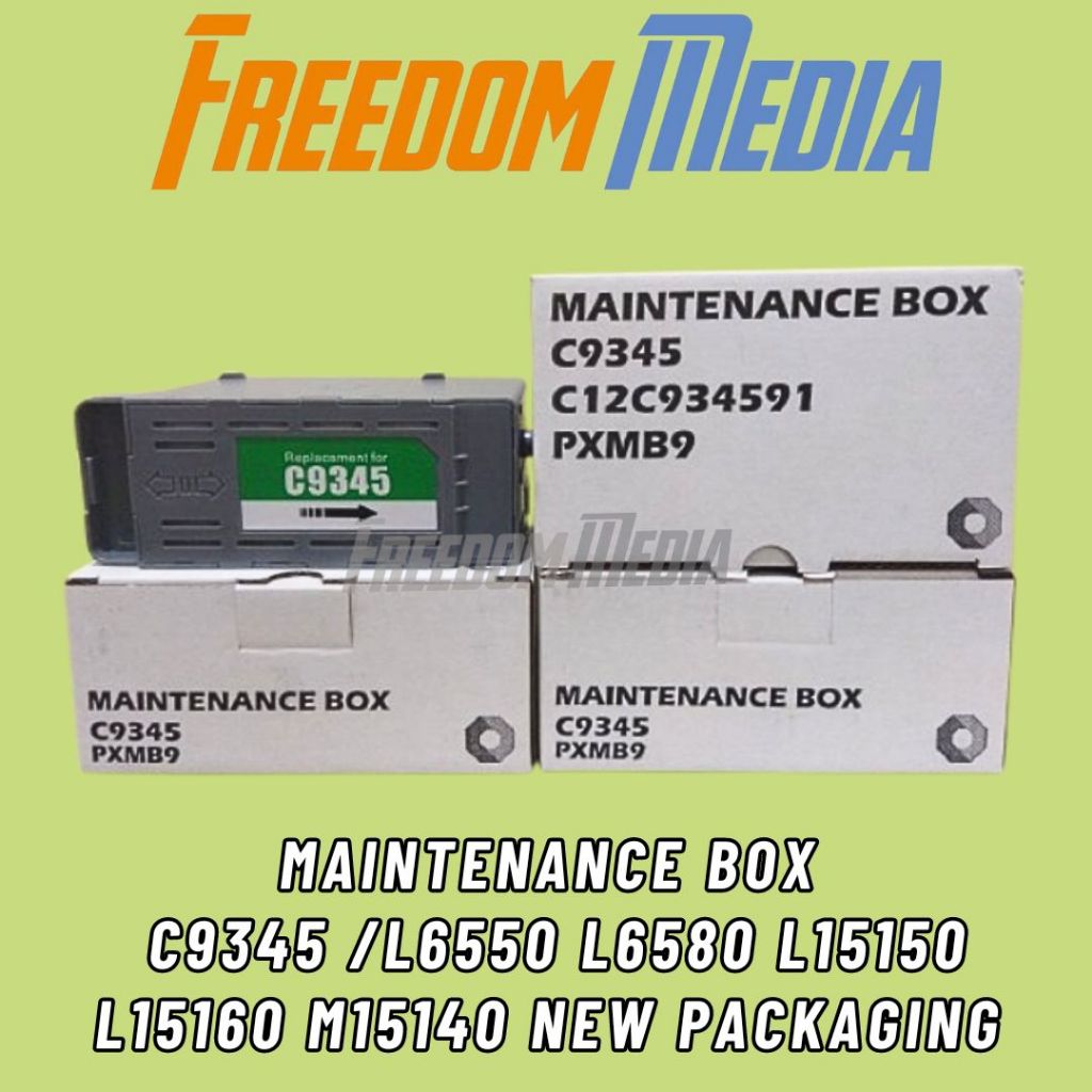 Jual MAINTENANCE BOX C9345 EPSON L15150 L15160 L15180 L18050 L6550 ...