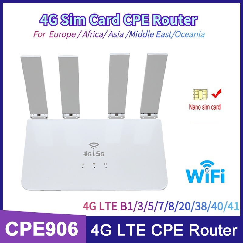 Jual Wireless Router 4 Antenna Modem Wifi 4G High Speed -BELL | Shopee ...