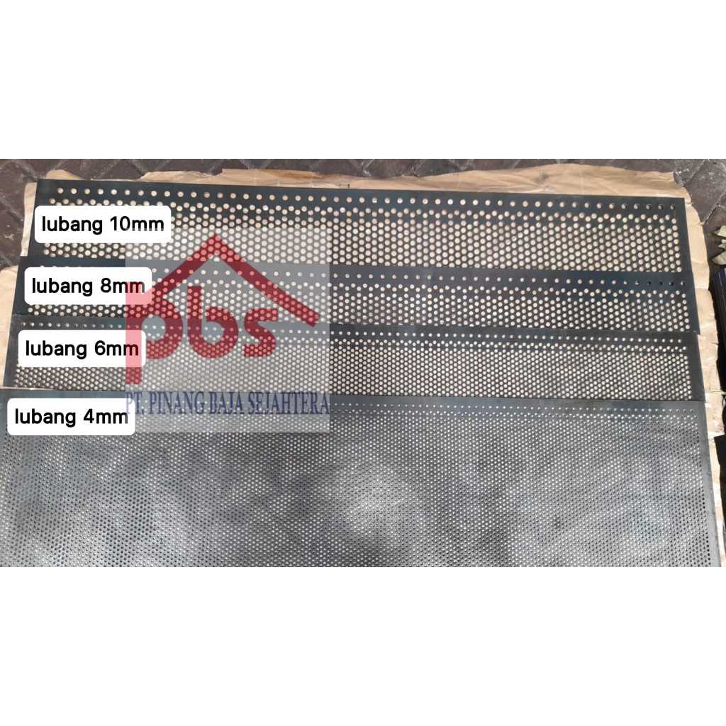 Jual PLAT LUBANG / PERFORATED / LOBANG BULAT ukuran 120x240 | Shopee ...