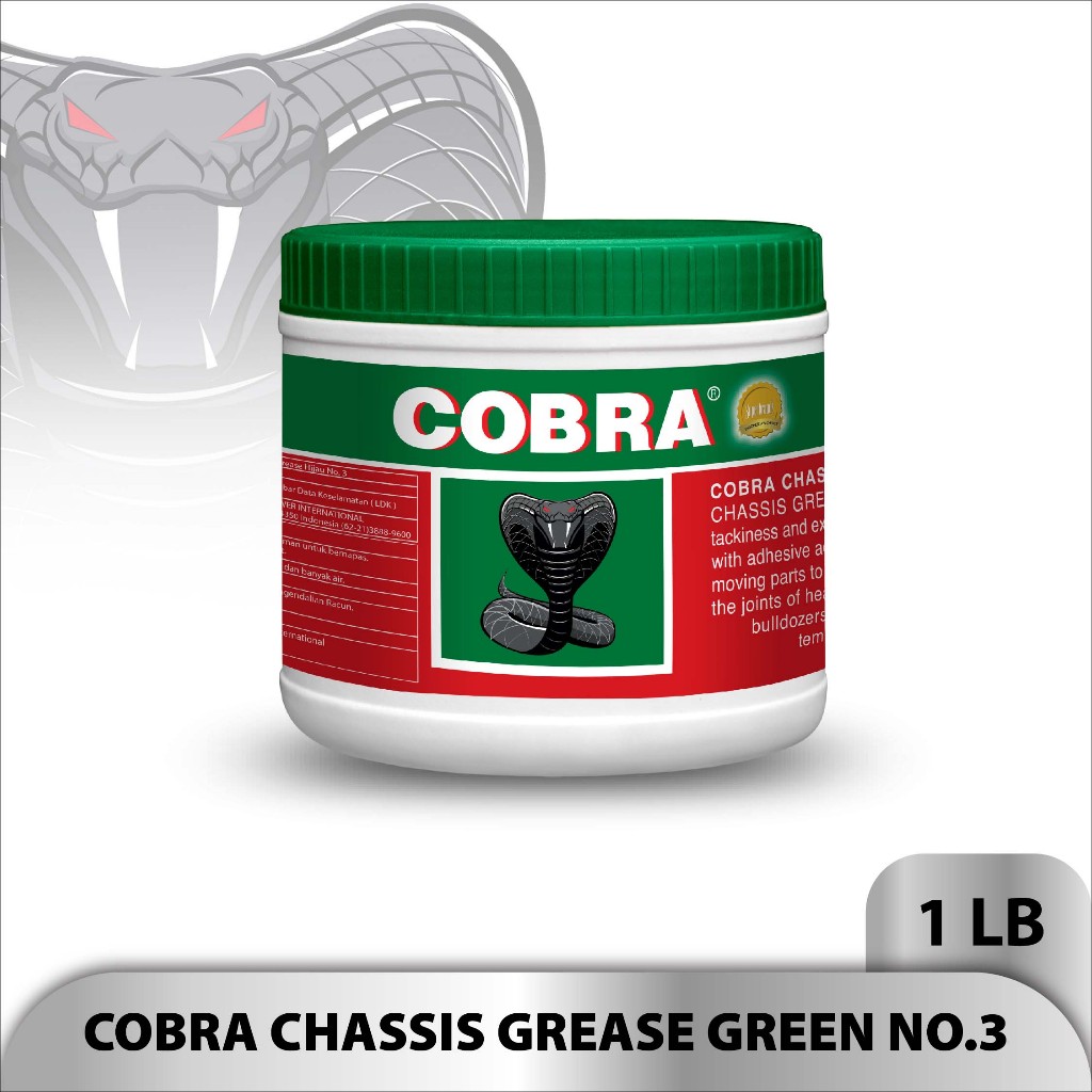 Jual JUMBO - Cobra Chassis Grease Hijau No.3 (1LB) | Shopee Indonesia