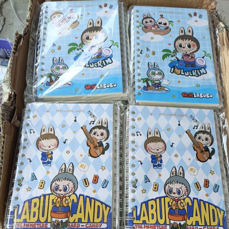 Jual Buku Jurnal labubu / notes labubu ring | Shopee Indonesia