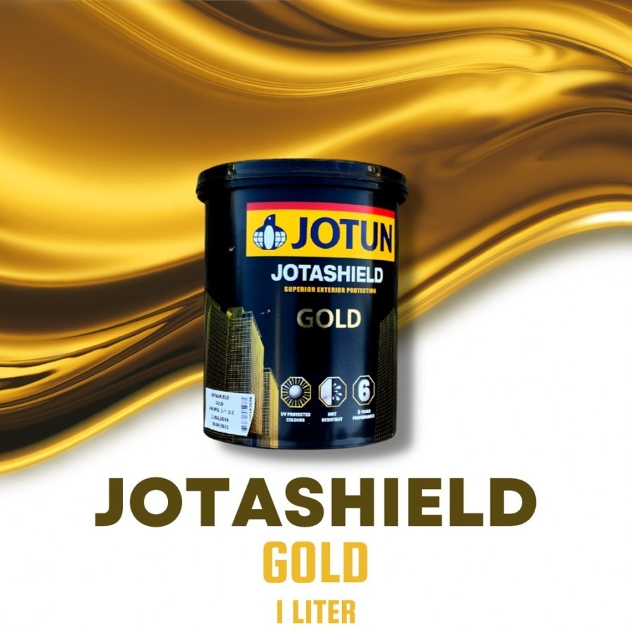 Jual JOTUN JOTASHIELD GOLD 1LT / CAT TEMBOK EKSTERIOR / CAT TEMBOK EMAS ...