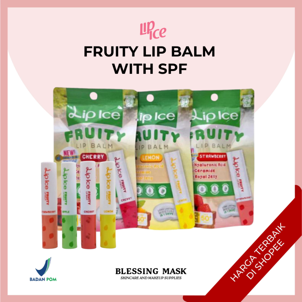 Jual Lip Ice Fruity LipBalm | Baby Color Balm | Shopee Indonesia