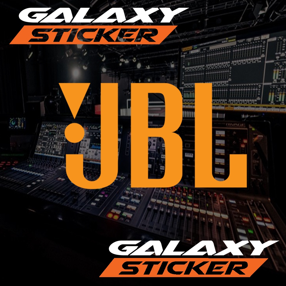 Jual cutting sticker variasi audio speaker jbl.stiker sound system JBL ...