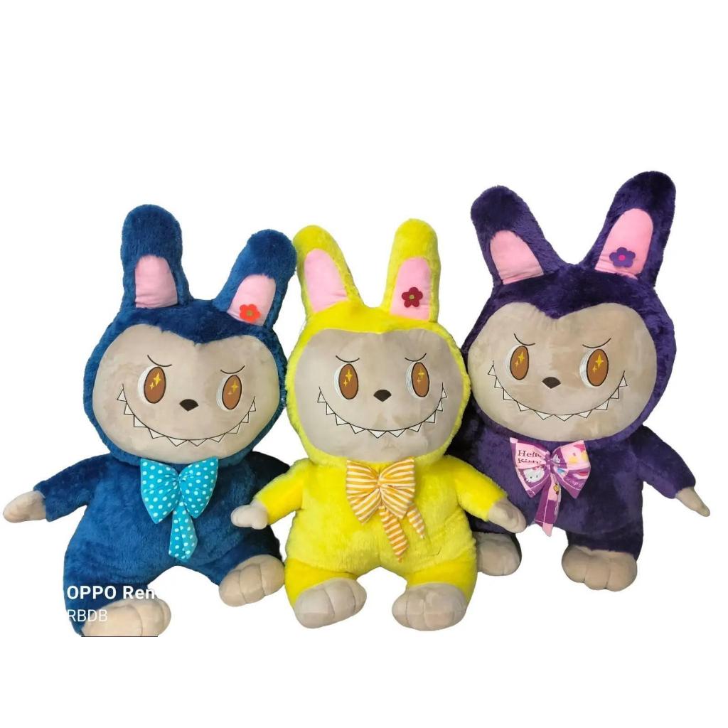 Jual Mainan Boneka Labubu super Jumbo ukuran 120CM Bahan Lembut ...