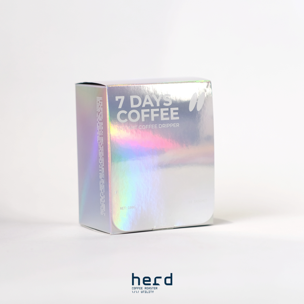 Jual 7-Days Coffee Instant Coffee Drip Bag Hologram Series by Herd ...