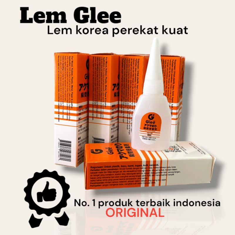 Jual Lem G Merk Glee Serbaguna Harga Perpcs Lem Korea Serbaguna ...