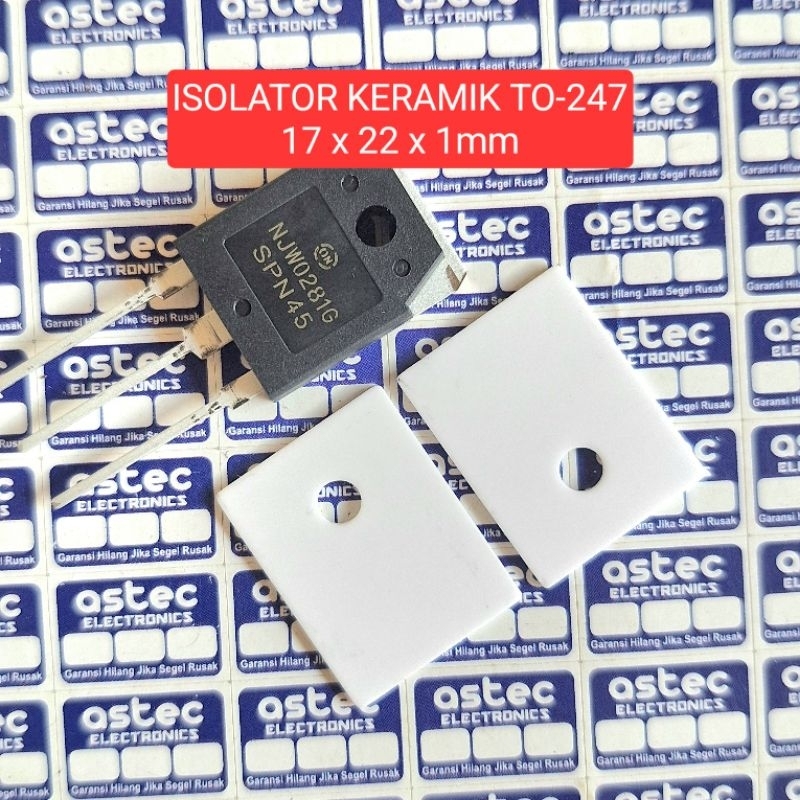 Jual Isolator Keramik Transistor Mosfet TO-247 2pcs | Shopee Indonesia