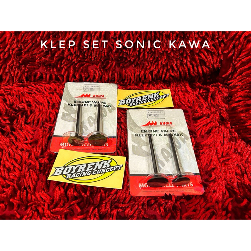 Jual Klep Set/Payung Klep Sonic/CS1 merk Kawa-BOYRENK RACING CONCEPT | Shopee Indonesia