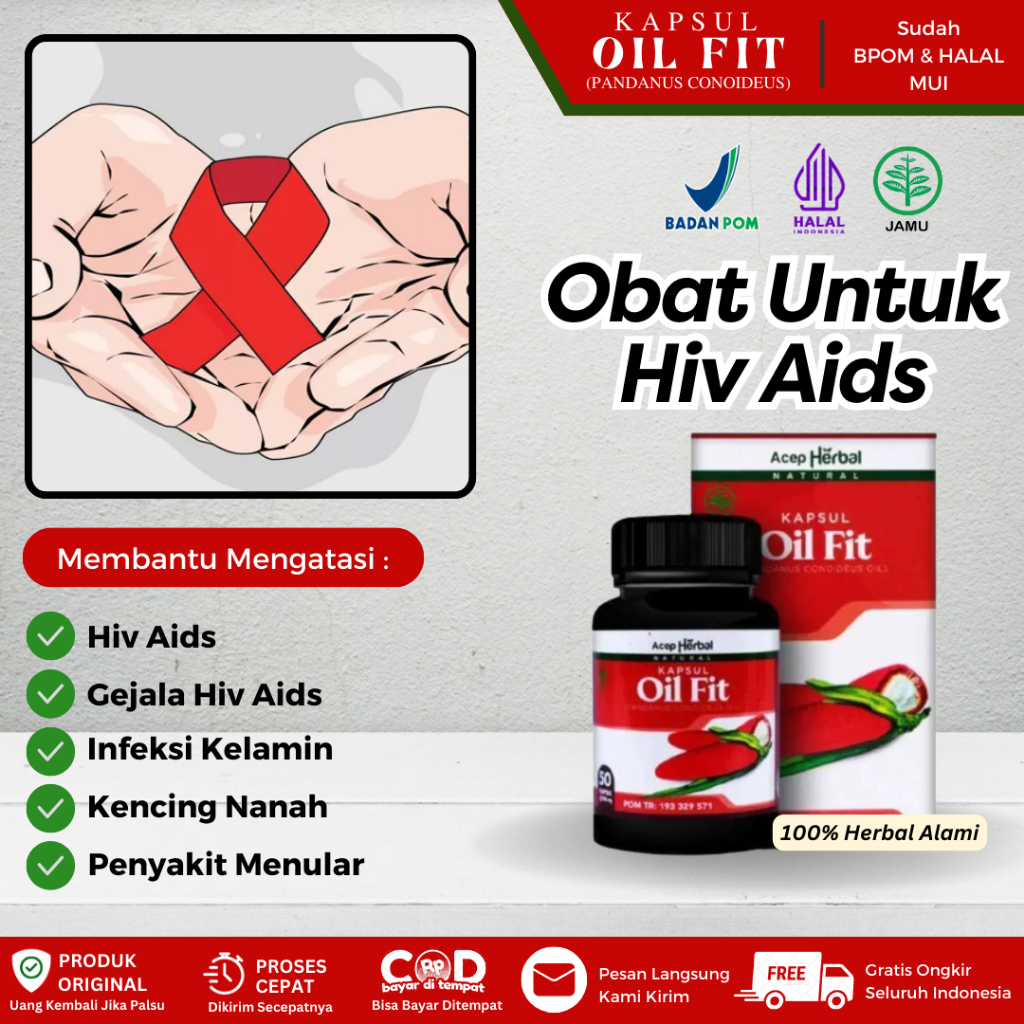 Jual OIL FIT Kapsul - Obat Penyakit Hiv Aids, Pencegah Hiv Aids ...