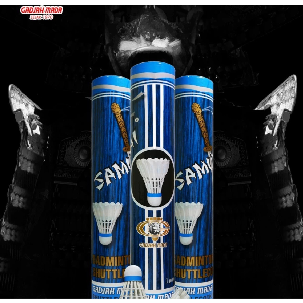 Jual Shuttlecock Badminton Samurai Biru | Shopee Indonesia