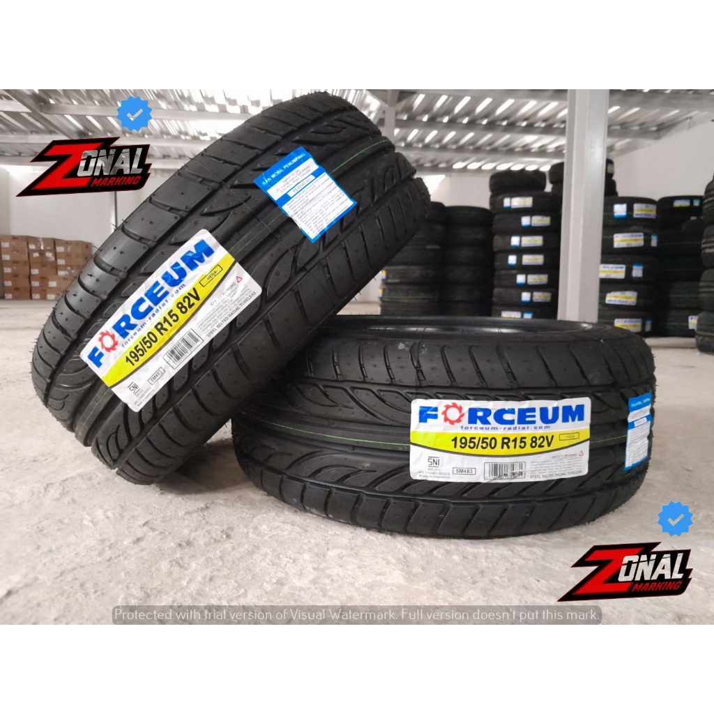 Jual BAN MOBIL SEMI SPORT FORCEUM HENA 195 50 R15 BAN TUBELESS MURAH ...