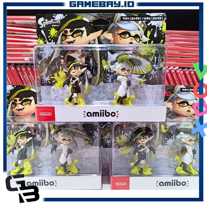 Jual Amiibo Alterna Squid Sisters (Callie & Marie) Character Figure 2 - Pack Splatoon series ...