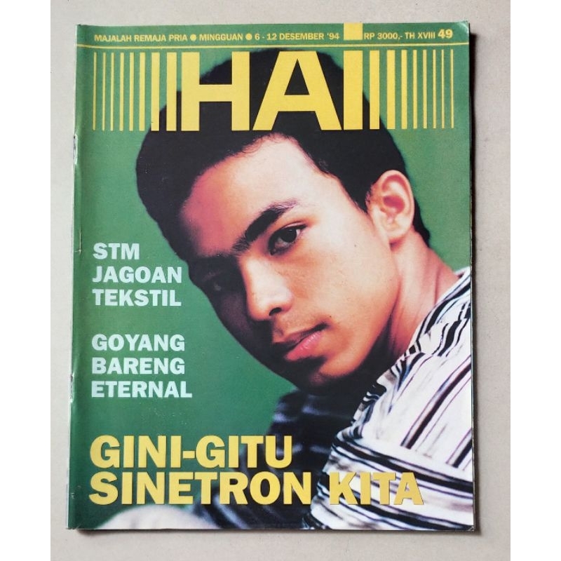 Jual Majalah Hai no.49 / 6 Desember 1994 : Cover Attila Syach - Sinetron Kita - Madonna ...