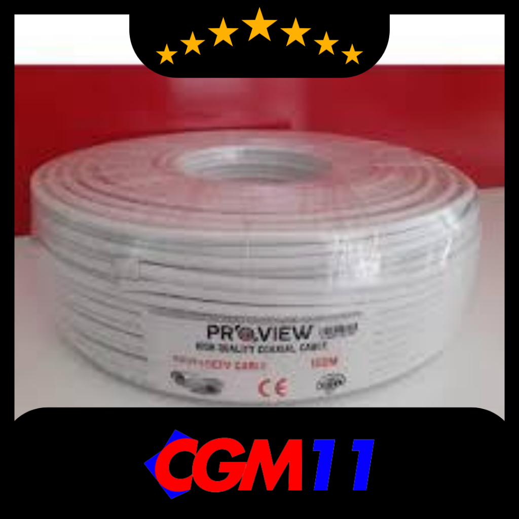 Jual Kabel CCTV Rg59+P Proview 100m\Kabel Proview 100m Best Product ...
