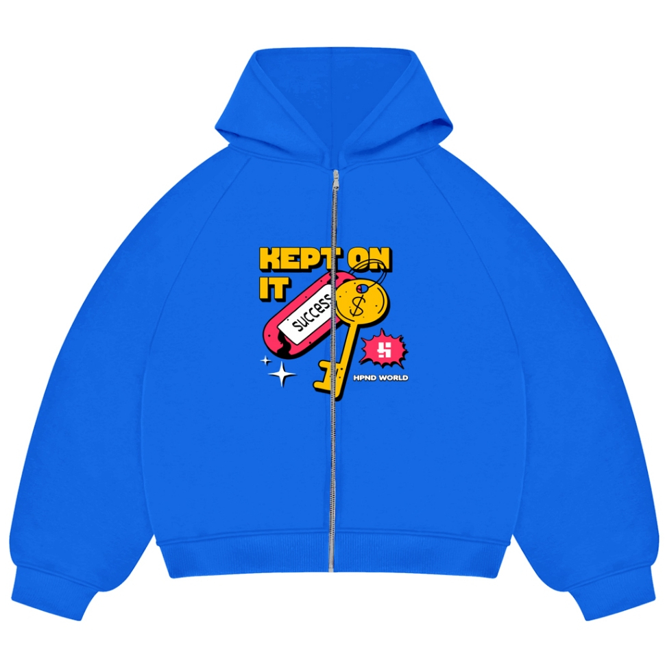 Jual VANKA | HOODIE ZIPPER BOXY OVERSIZE | KEPT ON IT | Shopee Indonesia