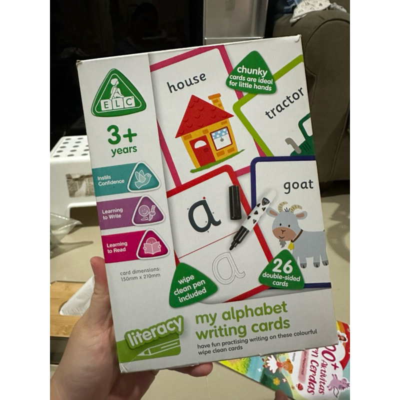 Jual ELC Alphabet Writing Card - Preloved / Bekas | Shopee Indonesia