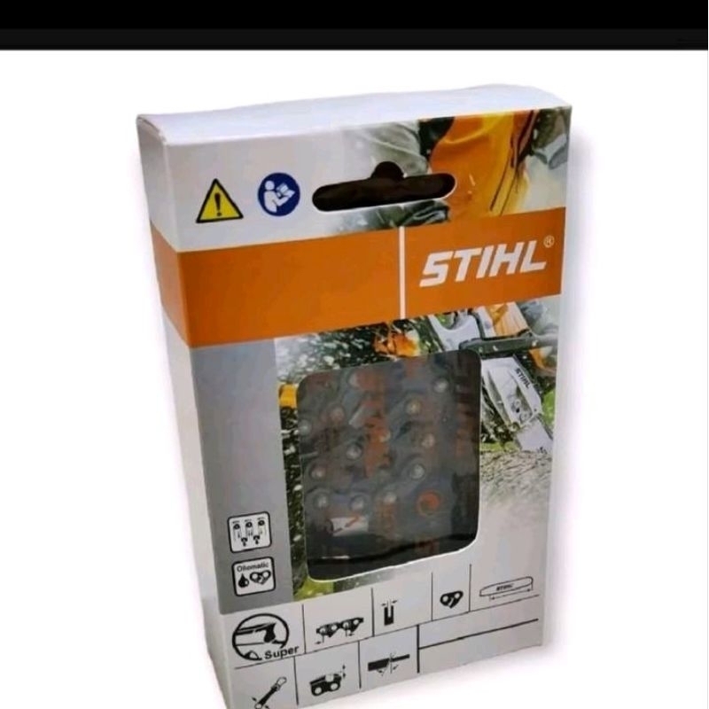 Jual Rantai mesin Chainsaw Bar 22"inchi 38T STIHL Potong/Belah | Shopee Indonesia