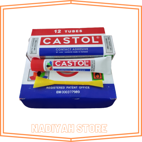 Jual Lem Castol Contact Adhesive Tube kecil 21ccm | Shopee Indonesia