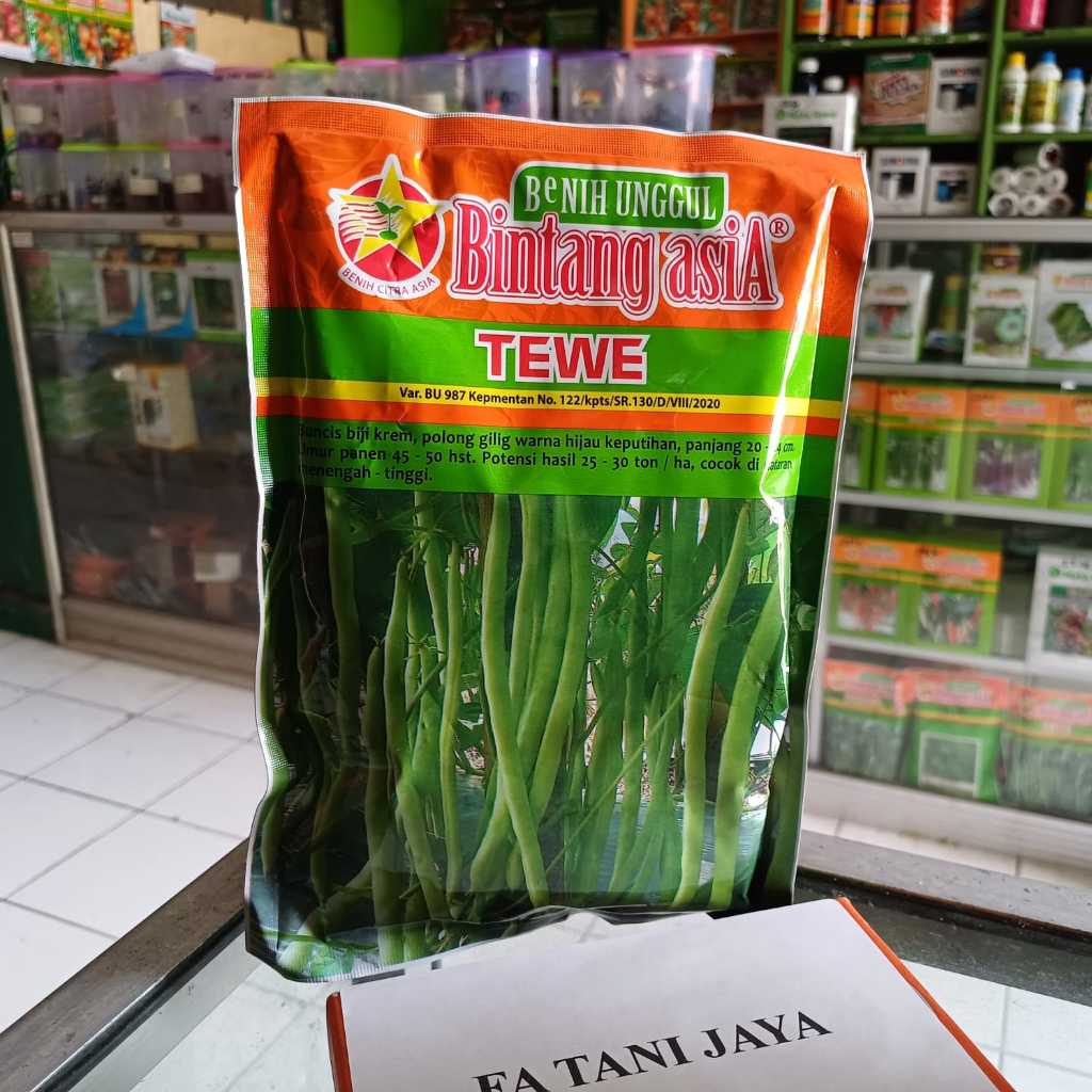 Jual Benih buncis TEWE 500gr Bintang Asia kadaluarsa 02-07-2025 ...