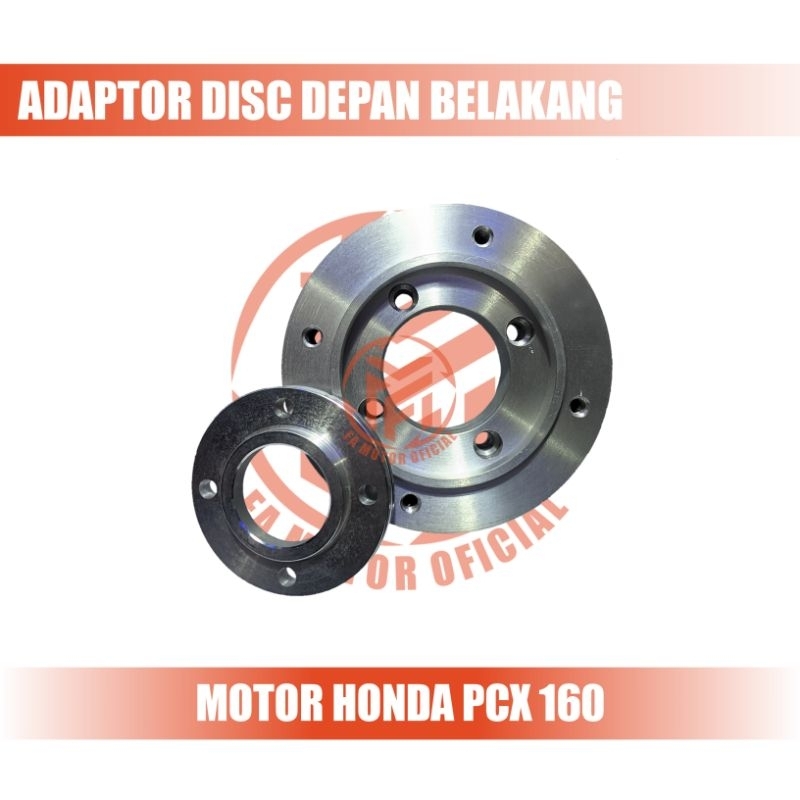 Jual Paket komplit Adaptor Disc Depan Belakang PCX 160 Adaptor disc ...