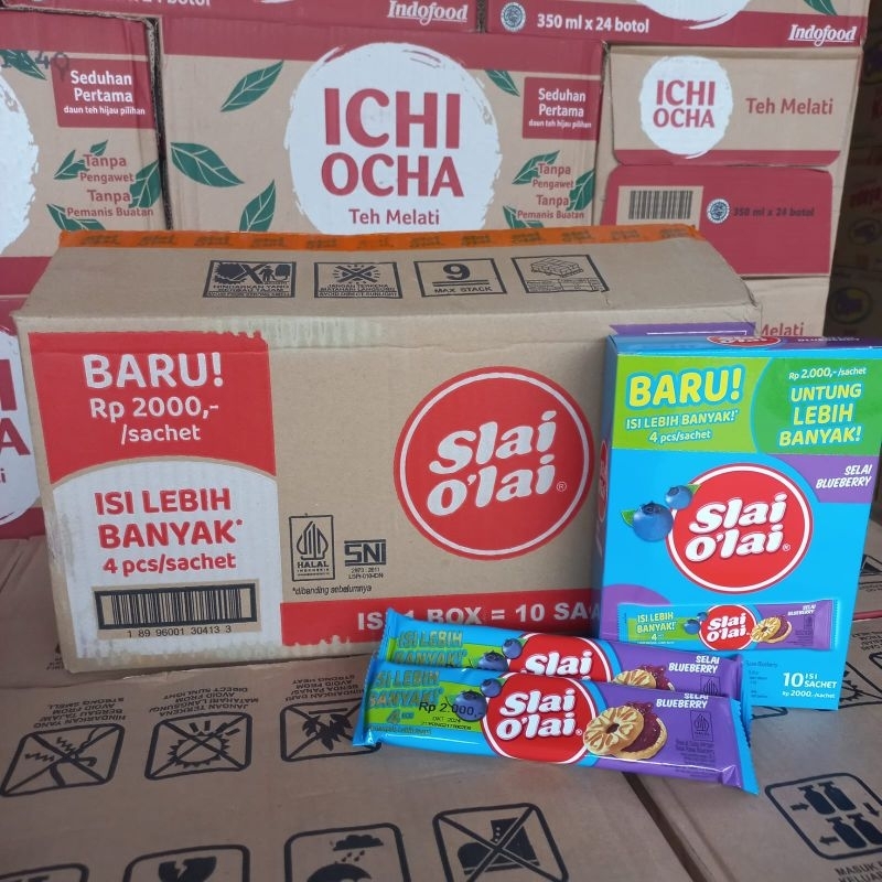 Jual slai olai box 32 gram 1 dus isi 12 box 1 box isi 10 pcs | Shopee ...