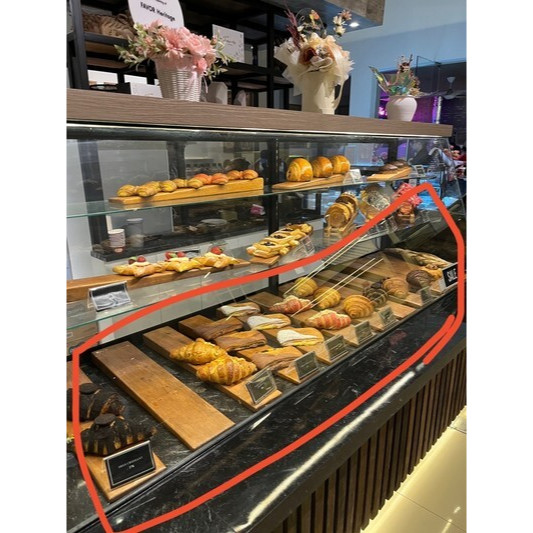 Jual Stand Display Makanan Roti Cake Stand Diplay Toko Makanan | Shopee ...