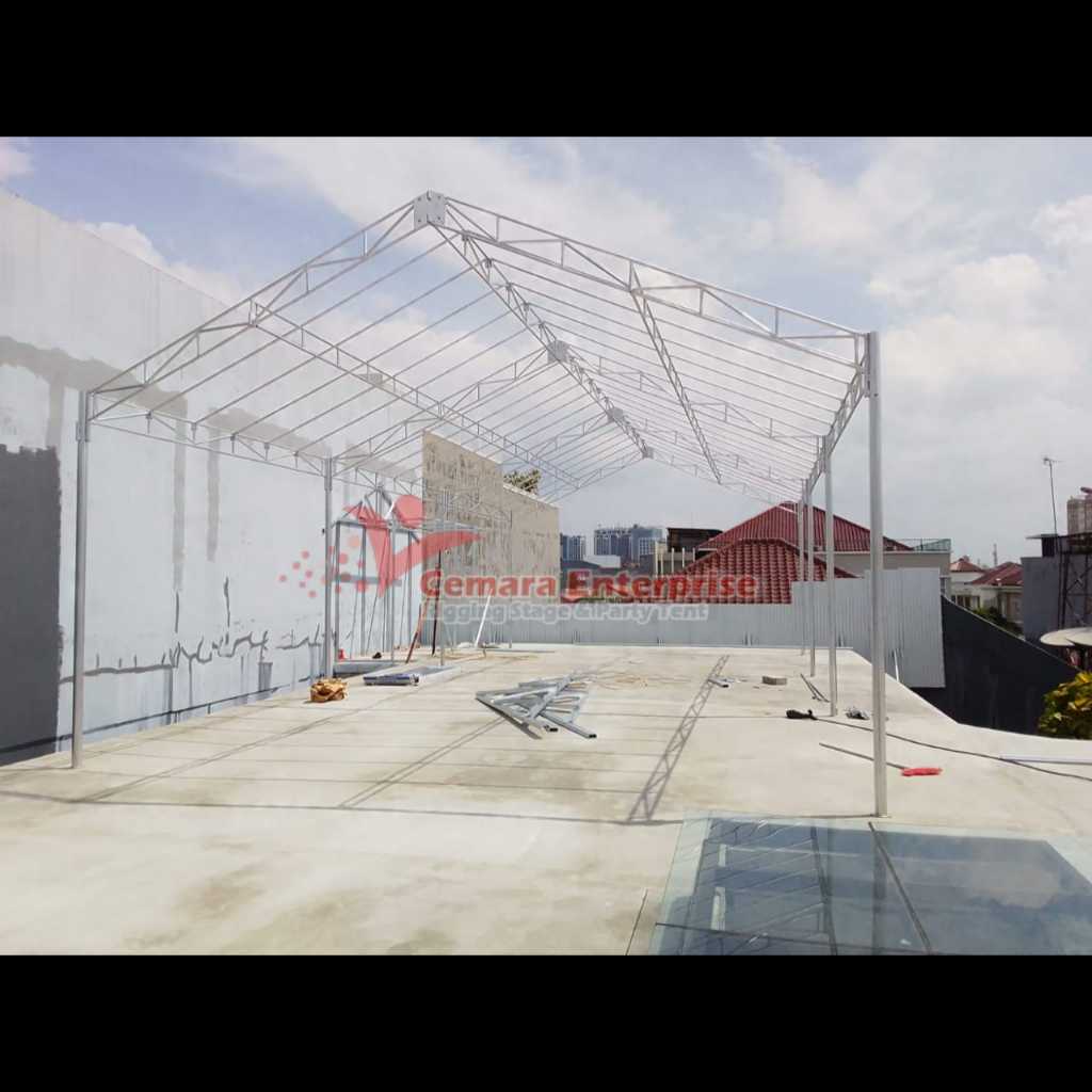 Jual JUAL TENDA MODEL SEGITIGA UKURAN 6M X 6M | Shopee Indonesia
