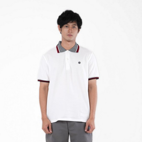 Jual Famo Kaos Polo Pria Kerah Katun Regular Fit Gerome C010324 | Shopee Indonesia