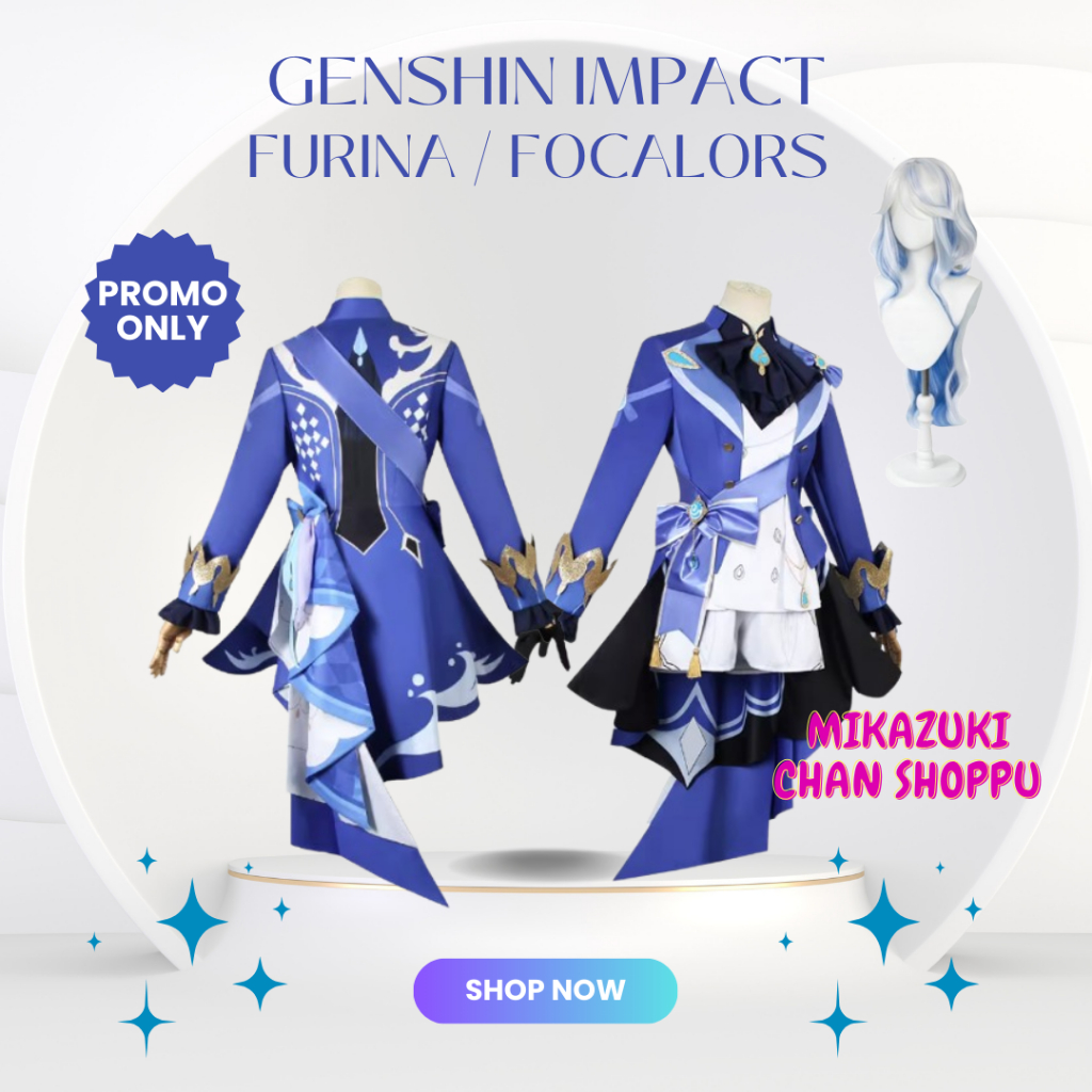 Jual ( READY STOK ) PROMO WUDU LOW VER Costume Set Furina Focalors ...