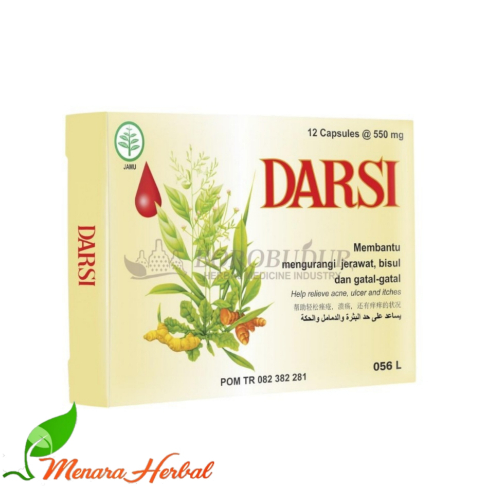 Jual Darsi BRD 12 kapsul | Membantu Mengatasi Bisul Jerawat & Gatal ...