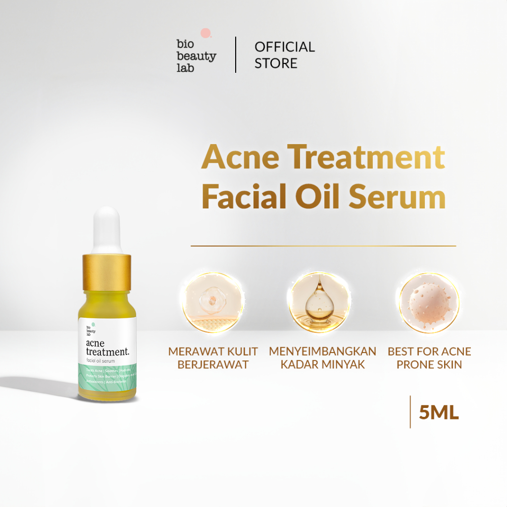Jual Bio Beauty Lab Face Oil 5ml Acne Treatment Healing | Shopee Indonesia
