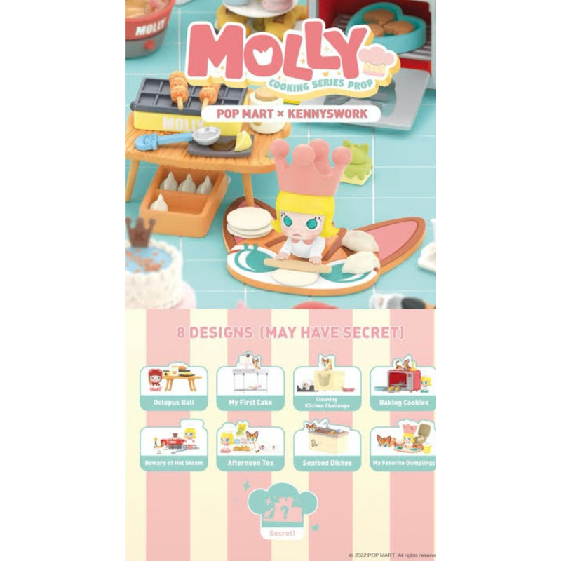 Jual Pop Mart Molly Cooking Series Prop | Shopee Indonesia