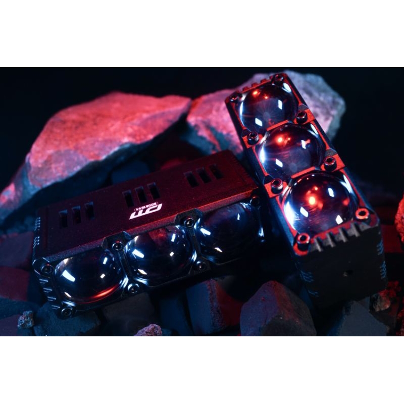 Jual Lampu LED SenLo NEW Duromoto X3 Hyper Fog Lamp Lampu Kabut 3 Mata ...