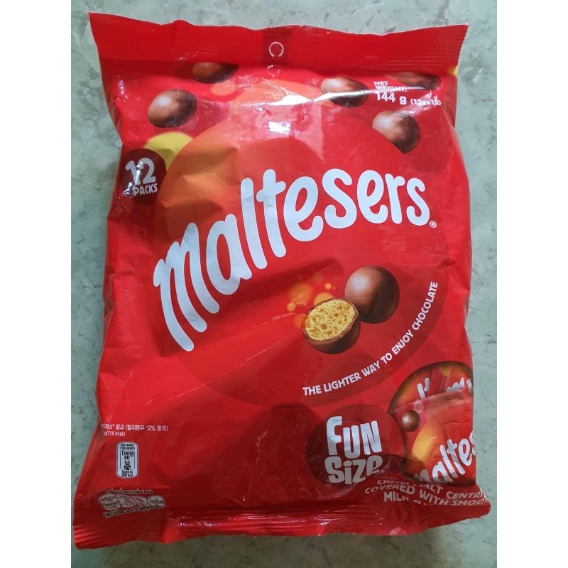 Jual Coklat Maltesers fun size Australia Milk Chocolate 144gr | Shopee ...