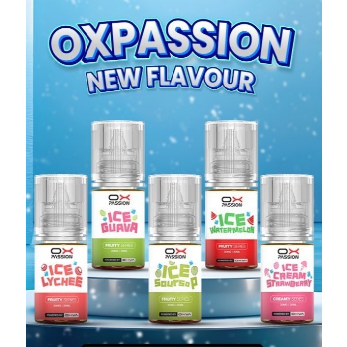 Jual OX PASSION SERIES WITH NEW FLAVOR 30ML 30MG BY OXVA | Shopee Indonesia
