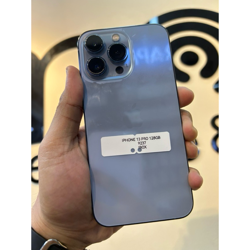 Jual iPhone 13 Pro 128GB Sierra Blue ex Resmi Indonesia | Shopee Indonesia