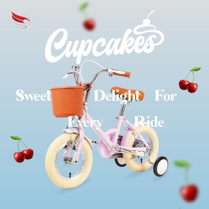 Jual Sepeda Anak Element Cupcakes Classic Vintage 12" 16" 18" Kids Bike ...
