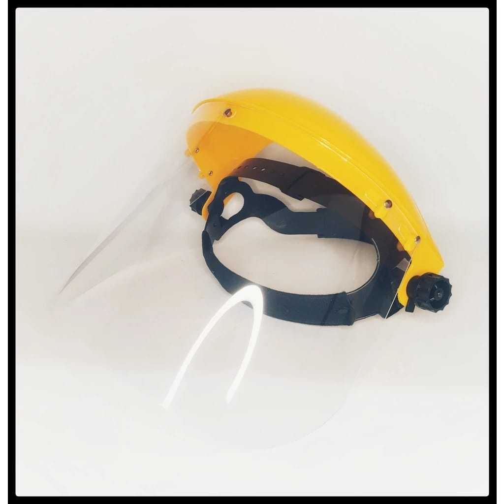 Jual FACESHIELD Helmet APD Helm Safety Pelindung Wajah Face Shield ...