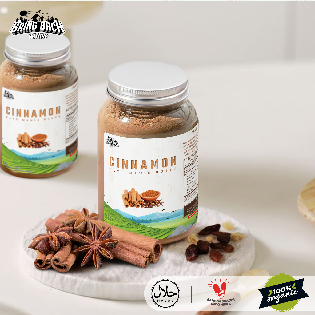 Jual KAYU MANIS BUBUK 160gr PREMIUM ASLI DAN MURNI / CINNAMON POWDER ...